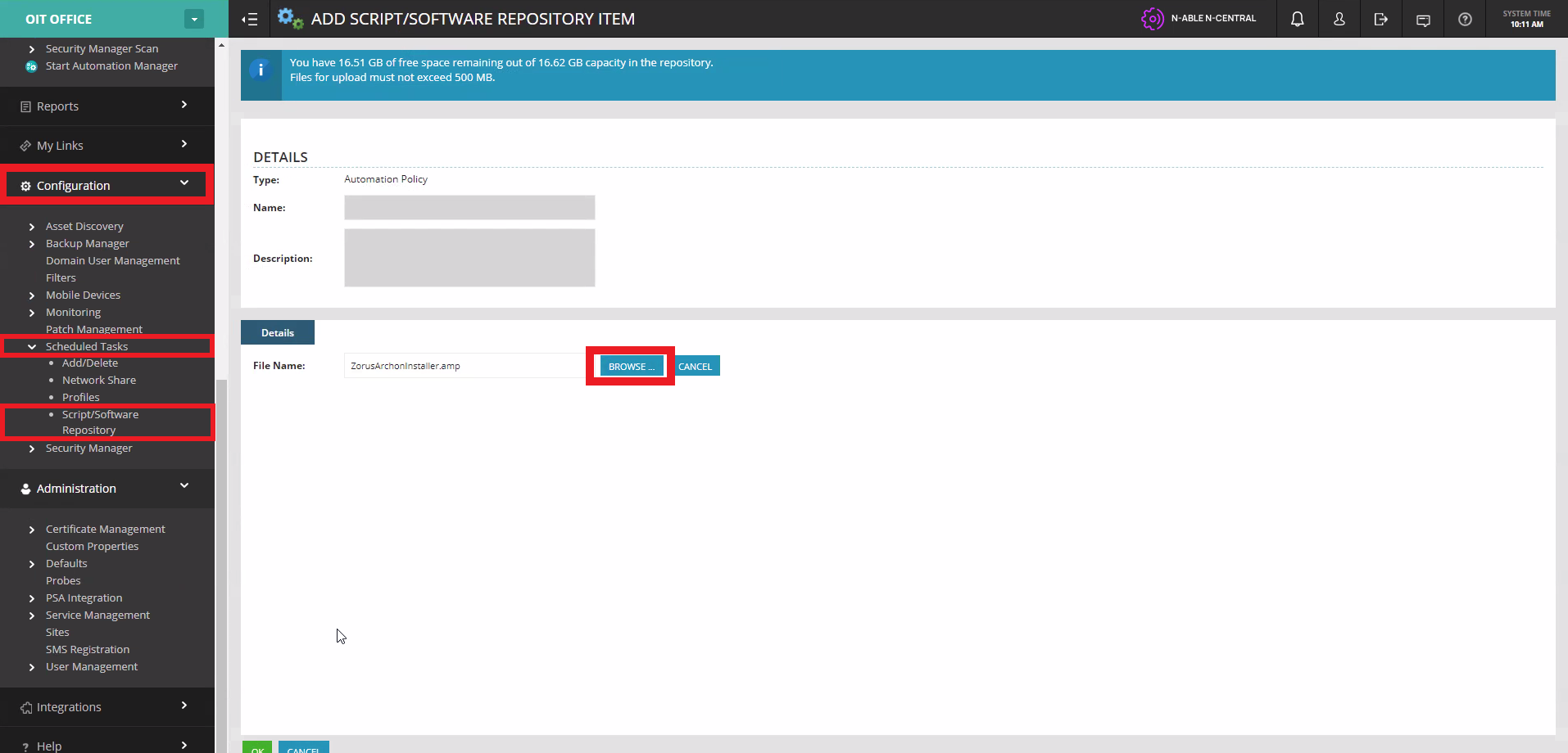 N-Able N-Central RMM Deployment Walkthrough